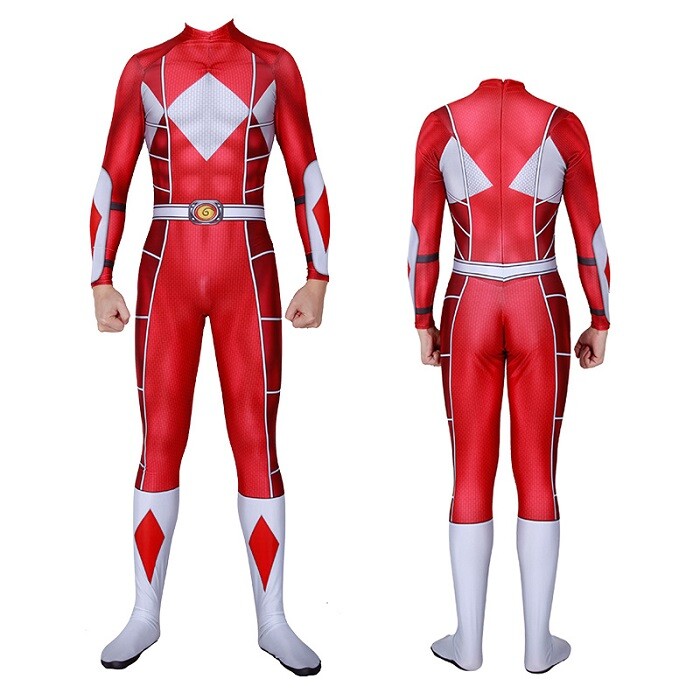 Power Rangers Costume Dinosaur Rangers Halloween Costumes - MYanimec