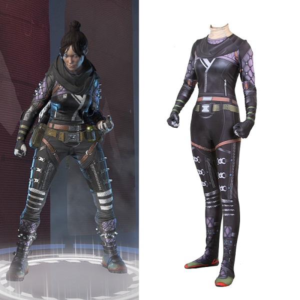 Game Apex legends Evil spirit cosplay costume Lycra Spandex Bodysuit ...