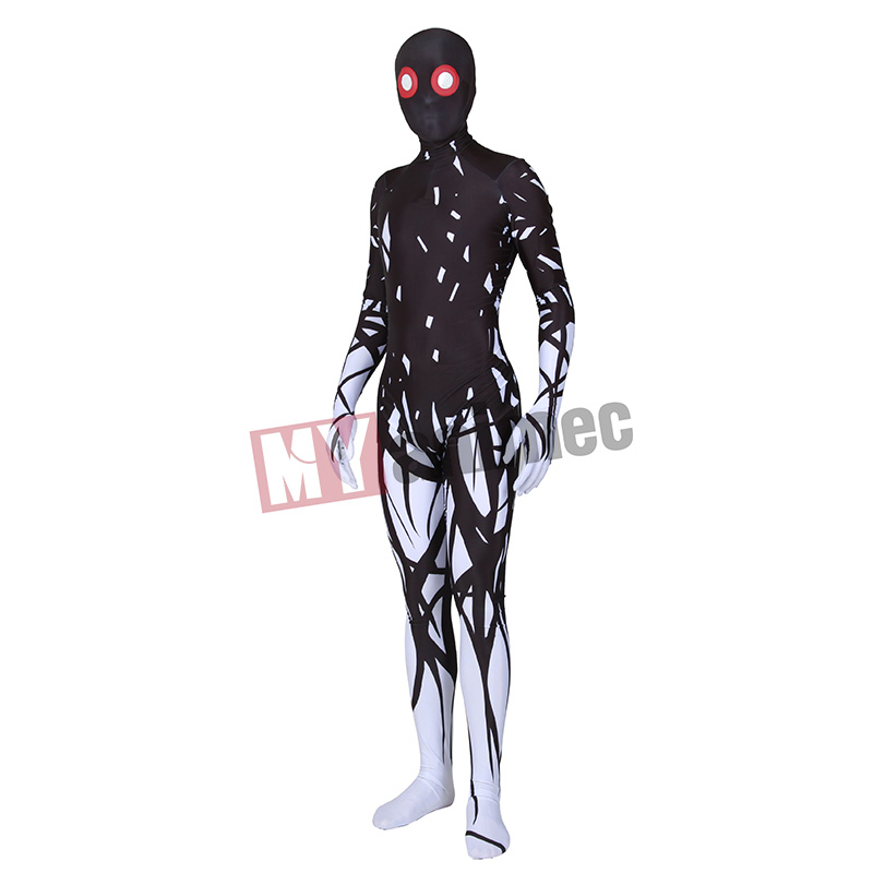 Urban Legend Ghost red eye skull halloween adults kids cosplay costume ...