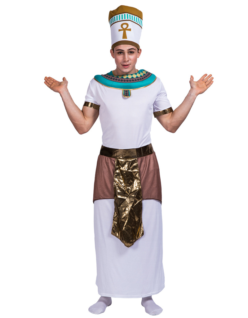 Ancient Egypt Pharaoh halloween cosplay costumes - MYanimec