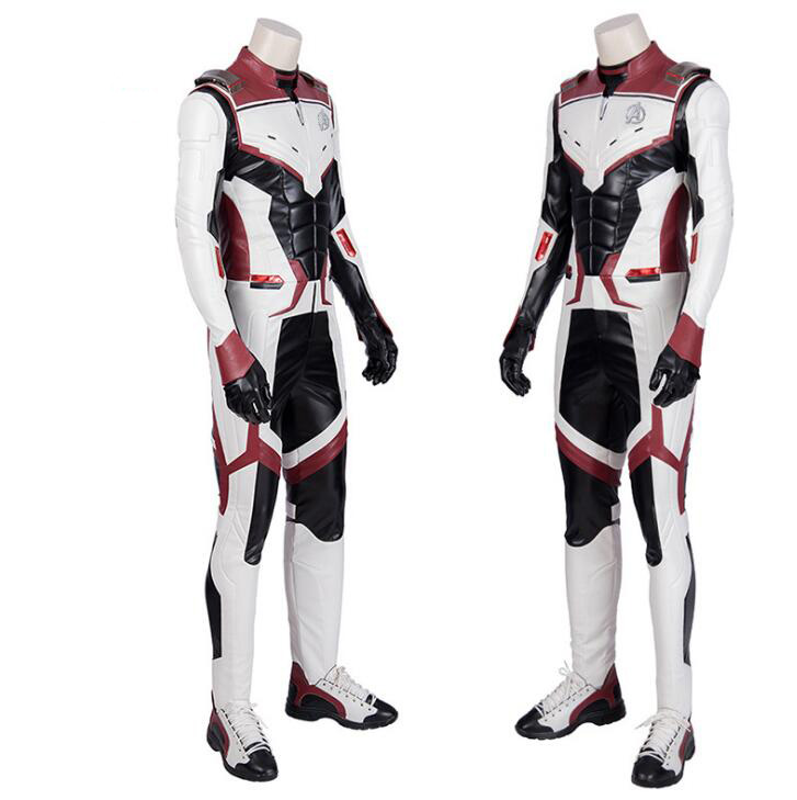 Avengers Endgame cosplay quantum battle suit men's superhero costume ...