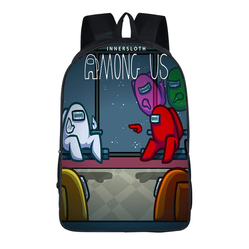 Fashion Rucksack Among Us Colorful Backpack - MYanimec