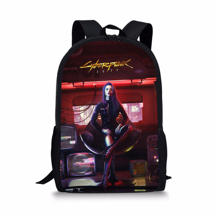 Cyberpunk Cool Backpack School Backpack Personalized Backpack - MYanimec
