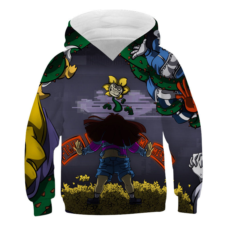 undertale sans hoodie for kids - MYanimec