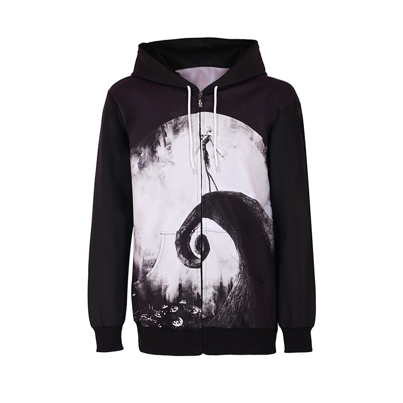 Nightmare Before Christmas Adult Jack Skellington Hoodie - MYanimec