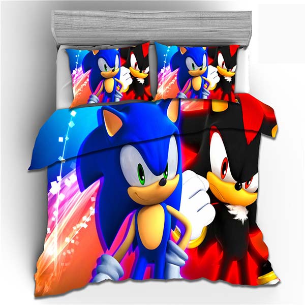 3D Print Comforter Sonic Bed Set - MYanimec