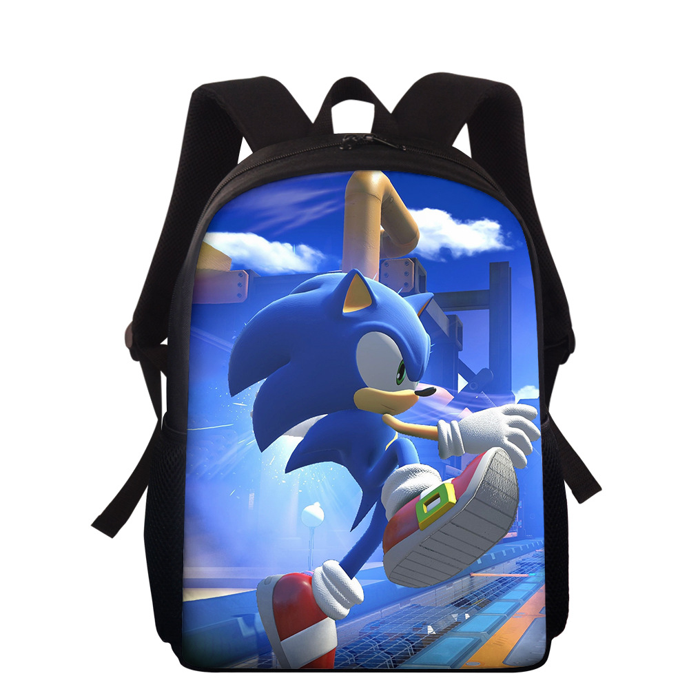 Sonic Printing Backpack Shoulder Bag - MYanimec