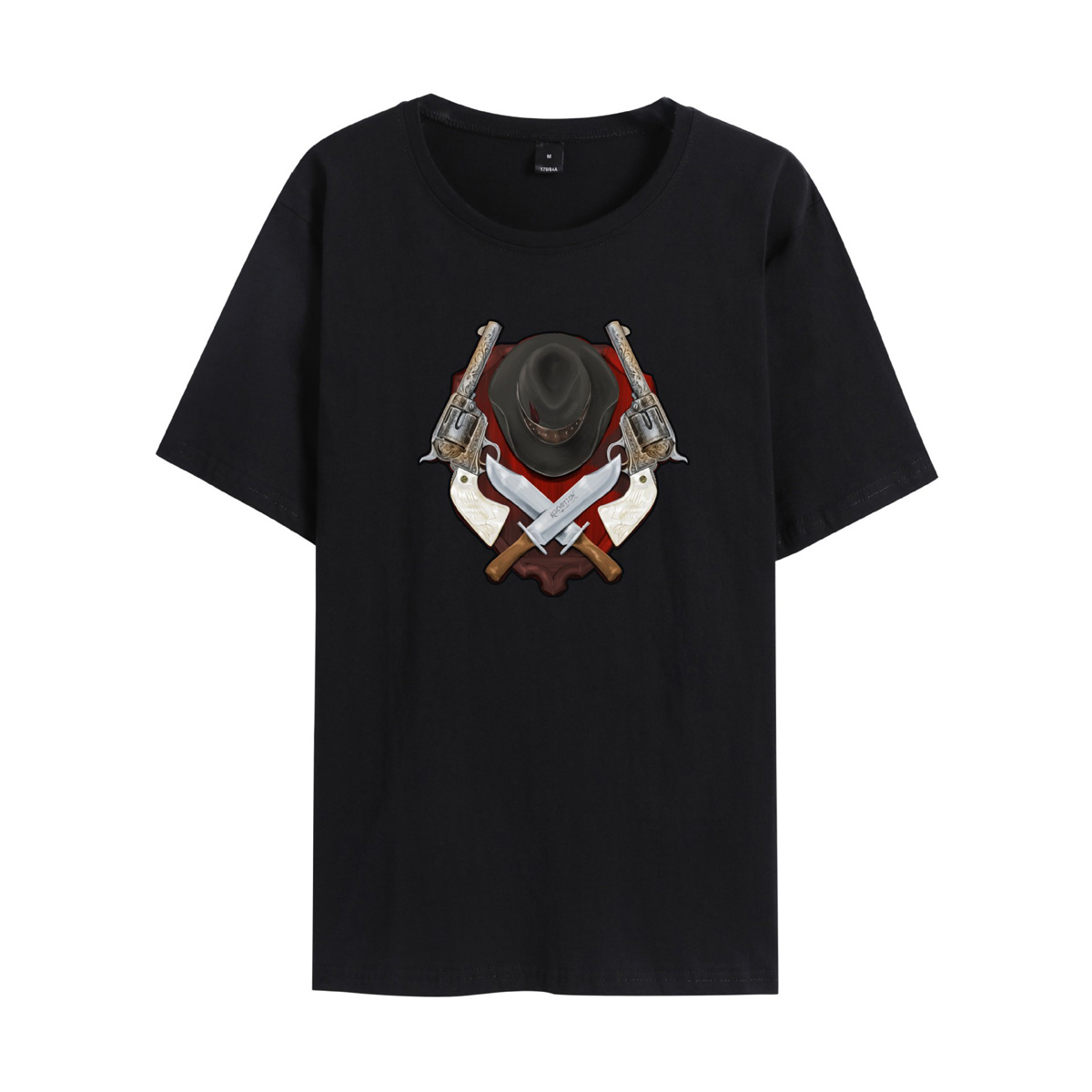 Black Red Dead Redemption 2 T Shirts - MYanimec