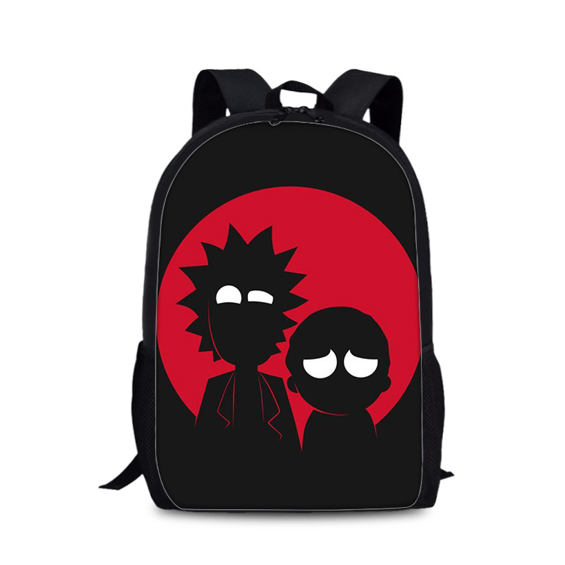 Pickle Rick Backpack Hiking Rucksacks - MYanimec