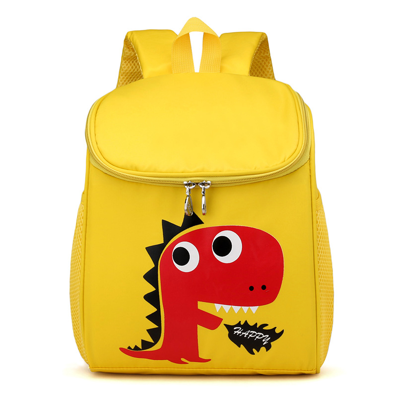 Yellow Dinosaur Bookbag Animal Backpack - MYanimec