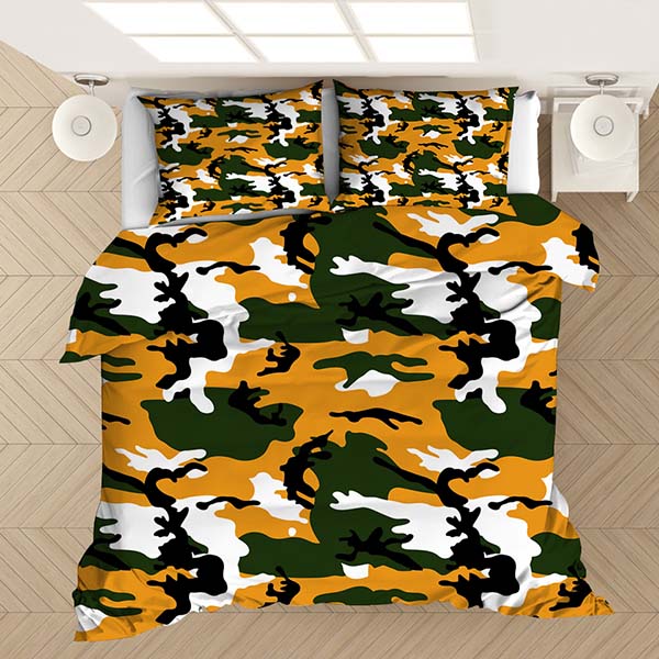 Camo Bed Set Camouflage Bedding - MYanimec