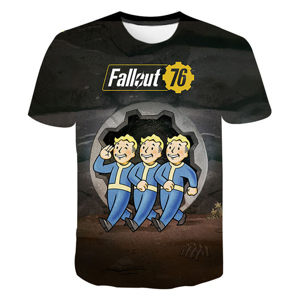Colorful Game Fallout T Shirts - MYanimec