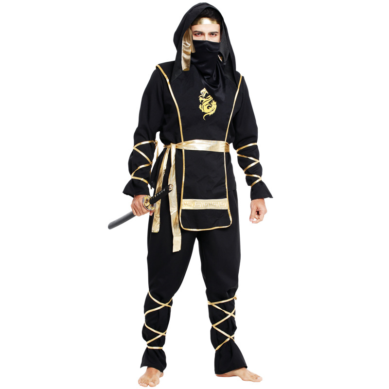 Mens Cool Ninja Halloween Costume - MYanimec