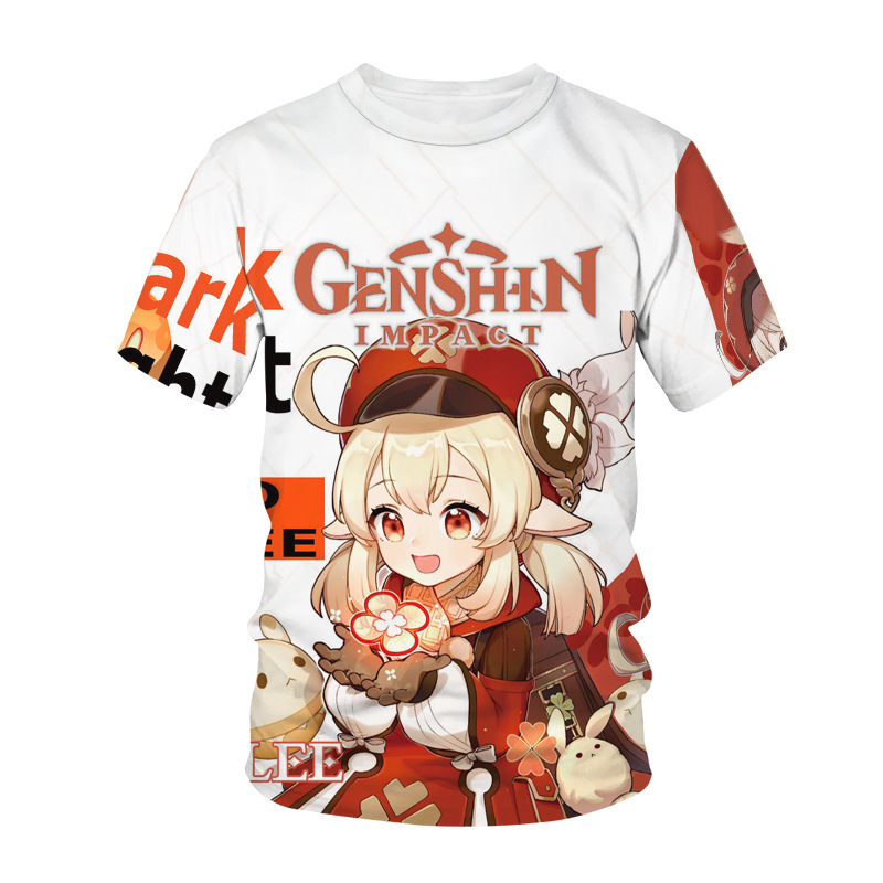 Genshin Impact Shirt Clothing Merch - MYanimec
