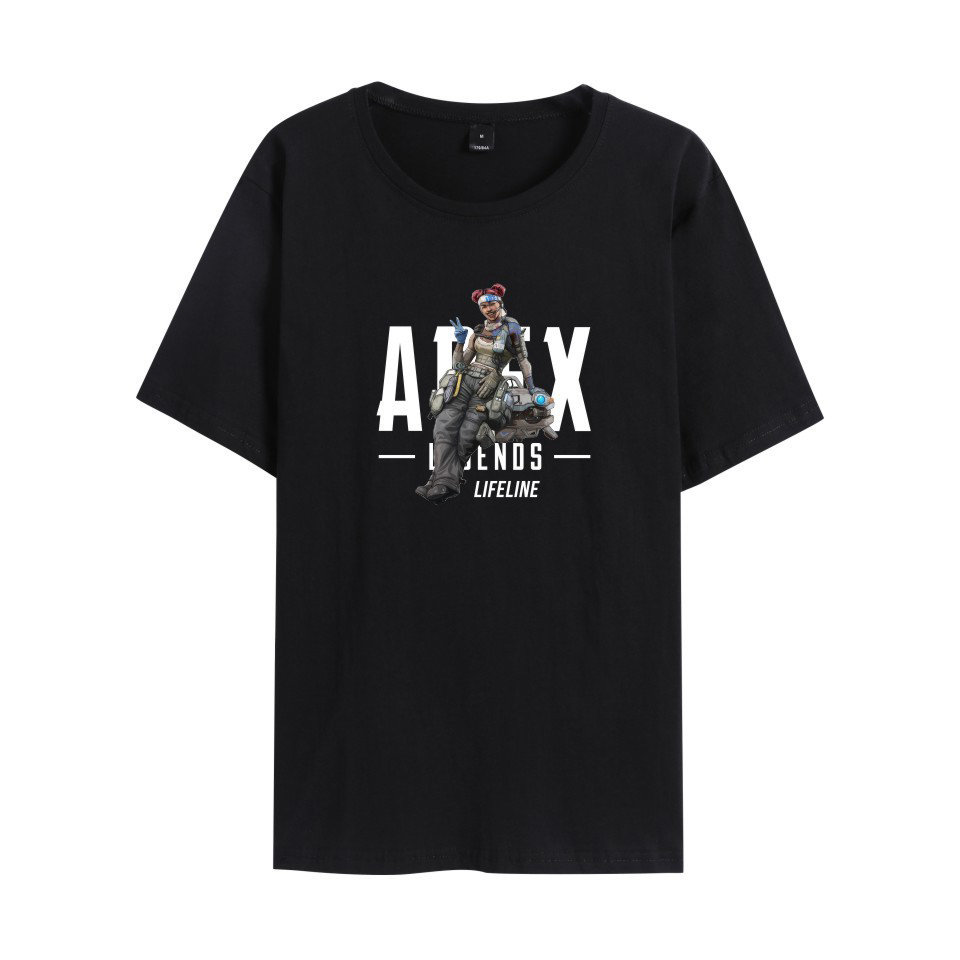 Black Apex Legends Game T Shirts - MYanimec