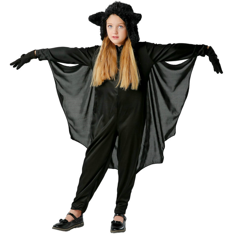 Girls Bat Halloween Cute Costume - MYanimec