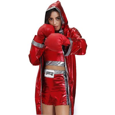 Womens Cool Boxing Adults Costume - MYanimec