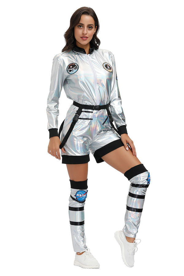 Astronaut Costumes Adult Women Space Suit - MYanimec