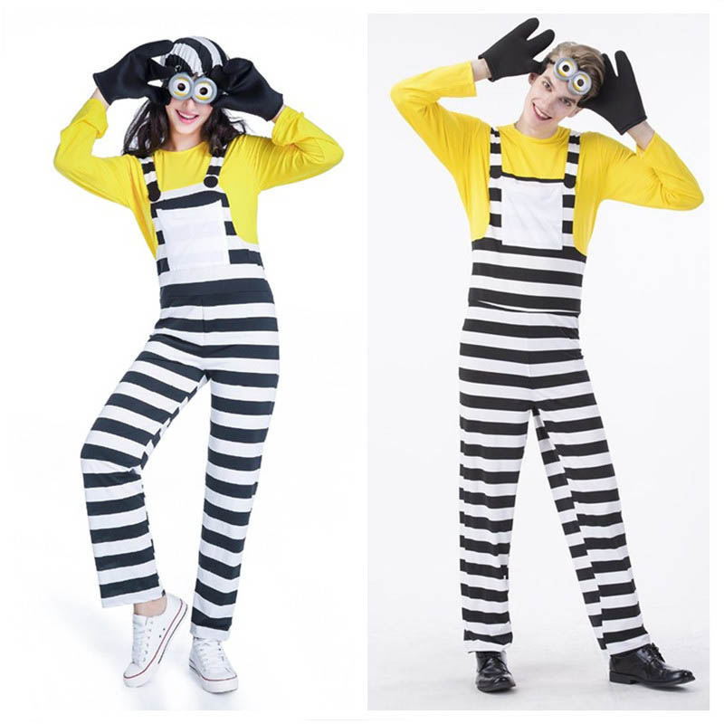 Minion Costume Adults Despicable Me Couple Outfit - MYanimec