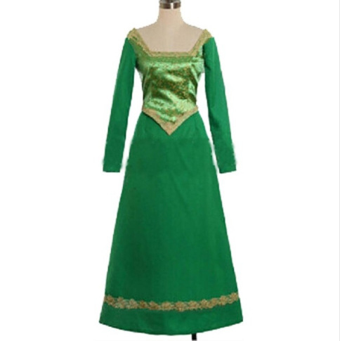 Movie Shrek Cosplay Clothing Princess Fiona Costume - MYanimec