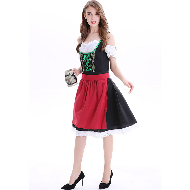 Women Oktoberfest Beer Maid Costume - MYanimec
