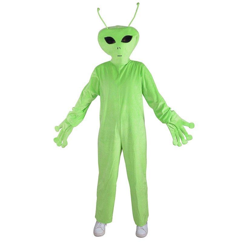 Unisex Alien Costumes Furry Halloween Outfit - MYanimec