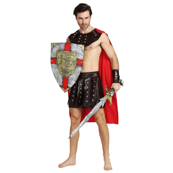 Mens Warrior Costumes Outfit - MYanimec