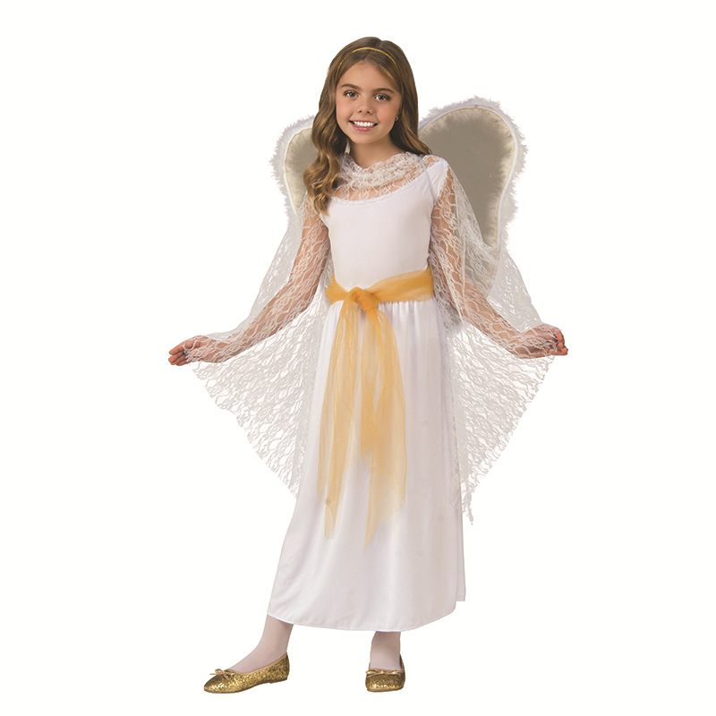 Kids Halloween Cosplay Dress Suit Girls Angel Costumes - MYanimec