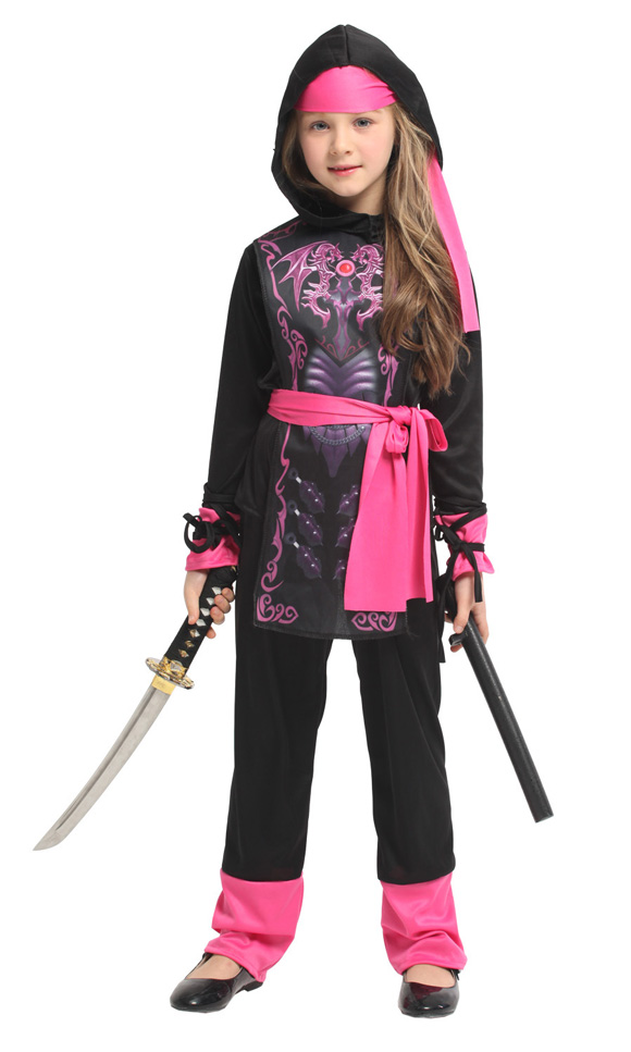 Kids Cool Ninja Cosplay Costume - MYanimec