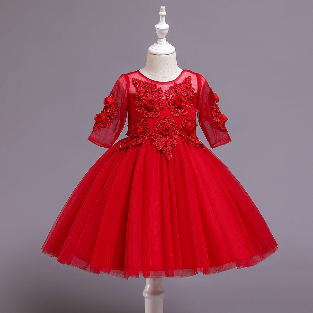 Princess Outfit Costumes Red Dress - MYanimec