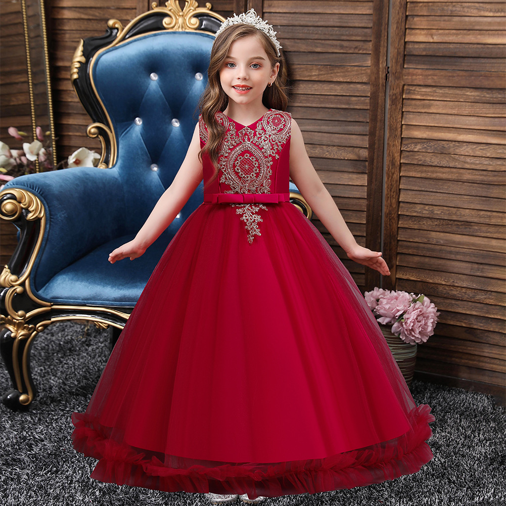 Princess Outfit Costumes Red Long Skirt - MYanimec