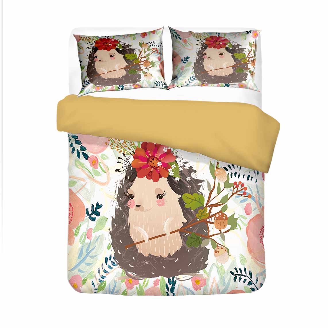 Hedgehog Bedding Animal 3D Printing Bed Linings - MYanimec