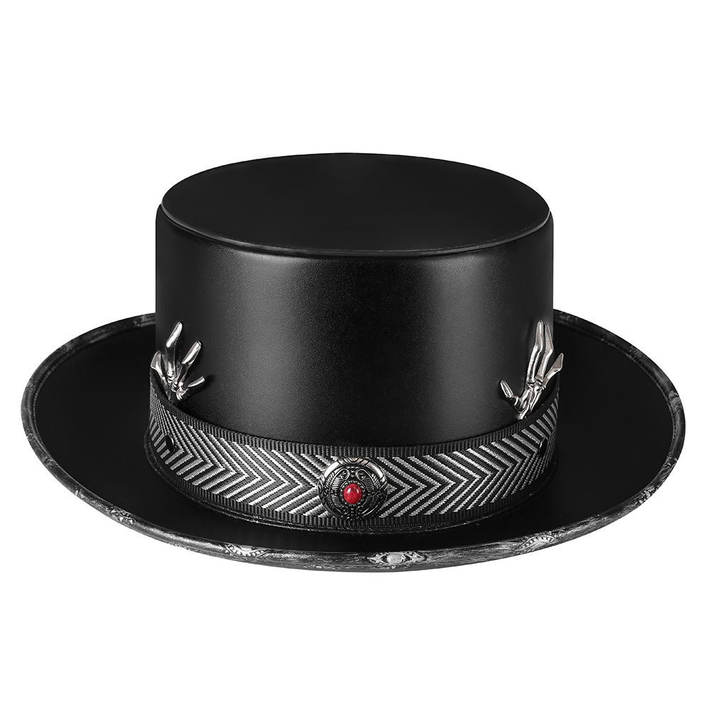 Halloween Steampunk Retro Jazz Hat - MYanimec