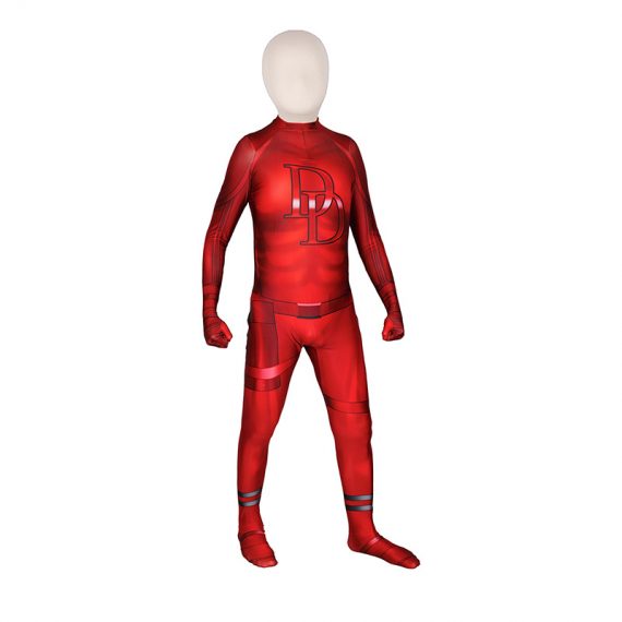 Superhero Daredevil Costume For Kids - MYanimec