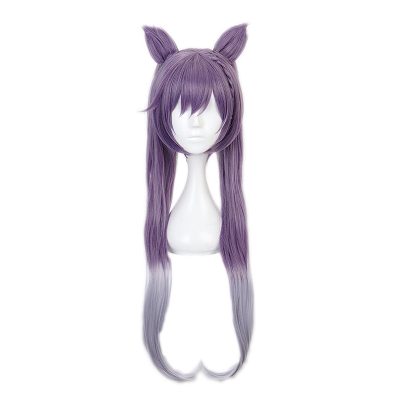 Anime Genshin Impact Keqing Wig Cosplay - MYanimec