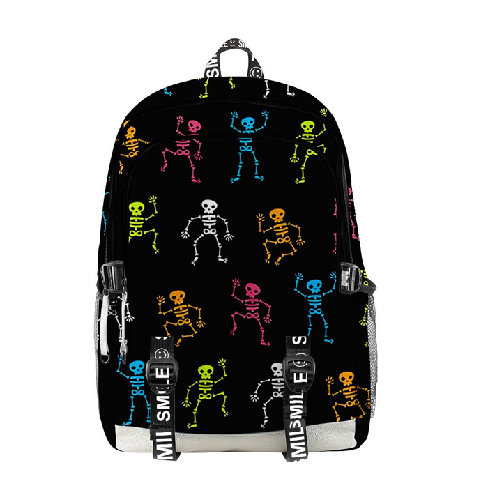 Cute Halloween Skeleton Backpack - MYanimec