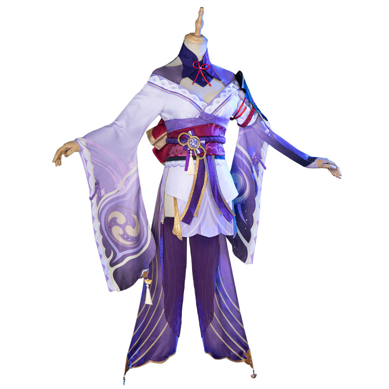 Game Genshin Impact Raiden Shogun Costume Cosplay - MYanimec