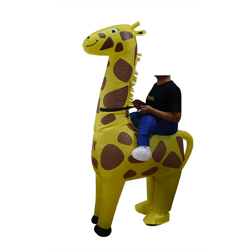 Adult Cute Inflatable Giraffe Costume - MYanimec