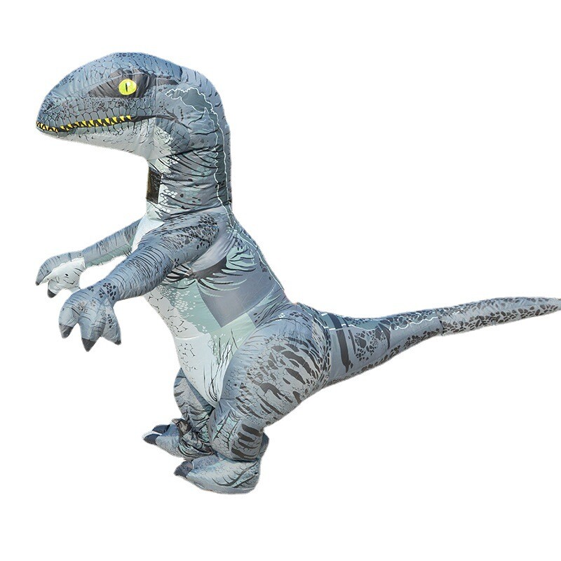 Halloween Inflatable Velociraptor Costume - MYanimec