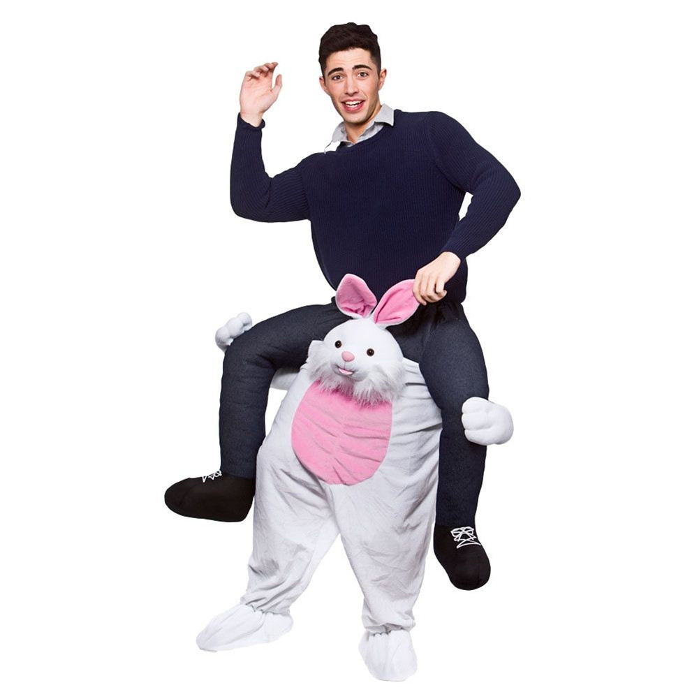 Funny Riding Rabbit Costume - MYanimec