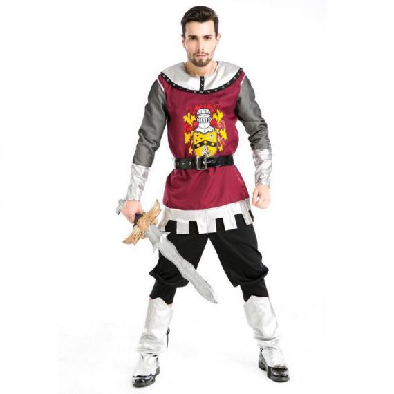 Men’s Medieval Knight Costume - MYanimec
