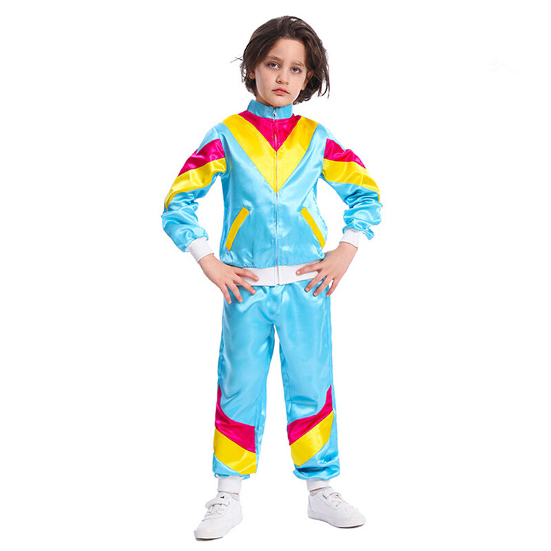 Plus Size Boy’s Work It Out 80’s Costume - MYanimec