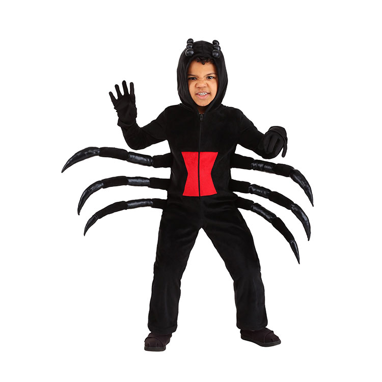 Spider Jumpsuit Costume For Kids - MYanimec