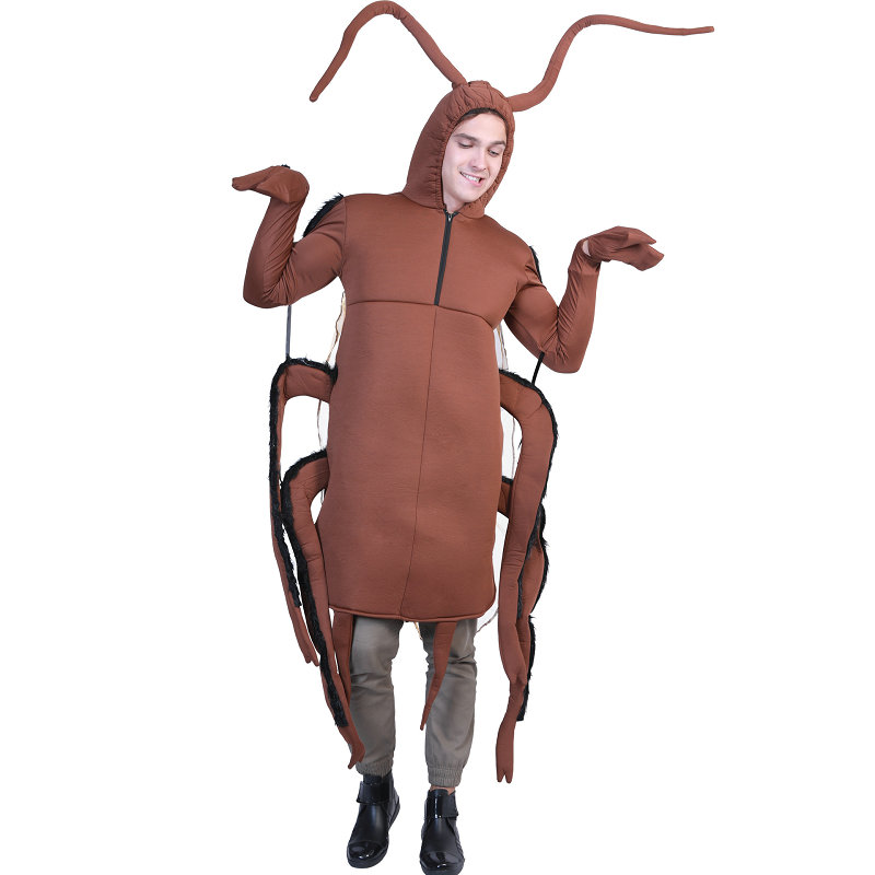 Unisex Cockroach One Piece Costume For Adult - MYanimec