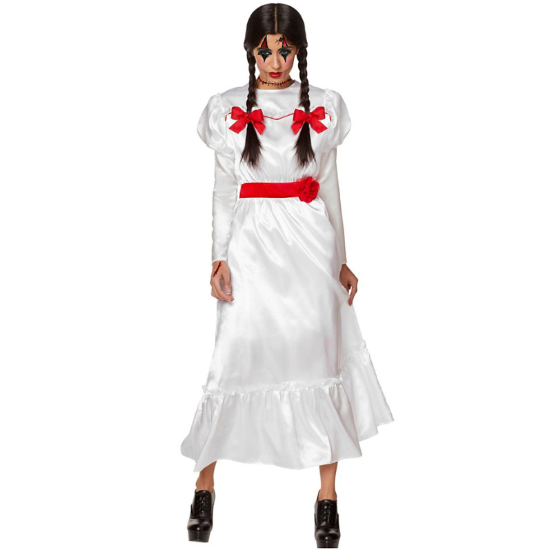 Adult White Ghost Bride Halloween Costume - MYanimec