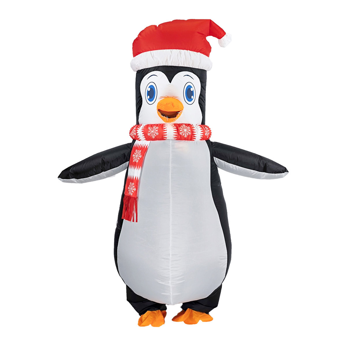 Adult Christmas Penguin Inflatable Costume - MYanimec