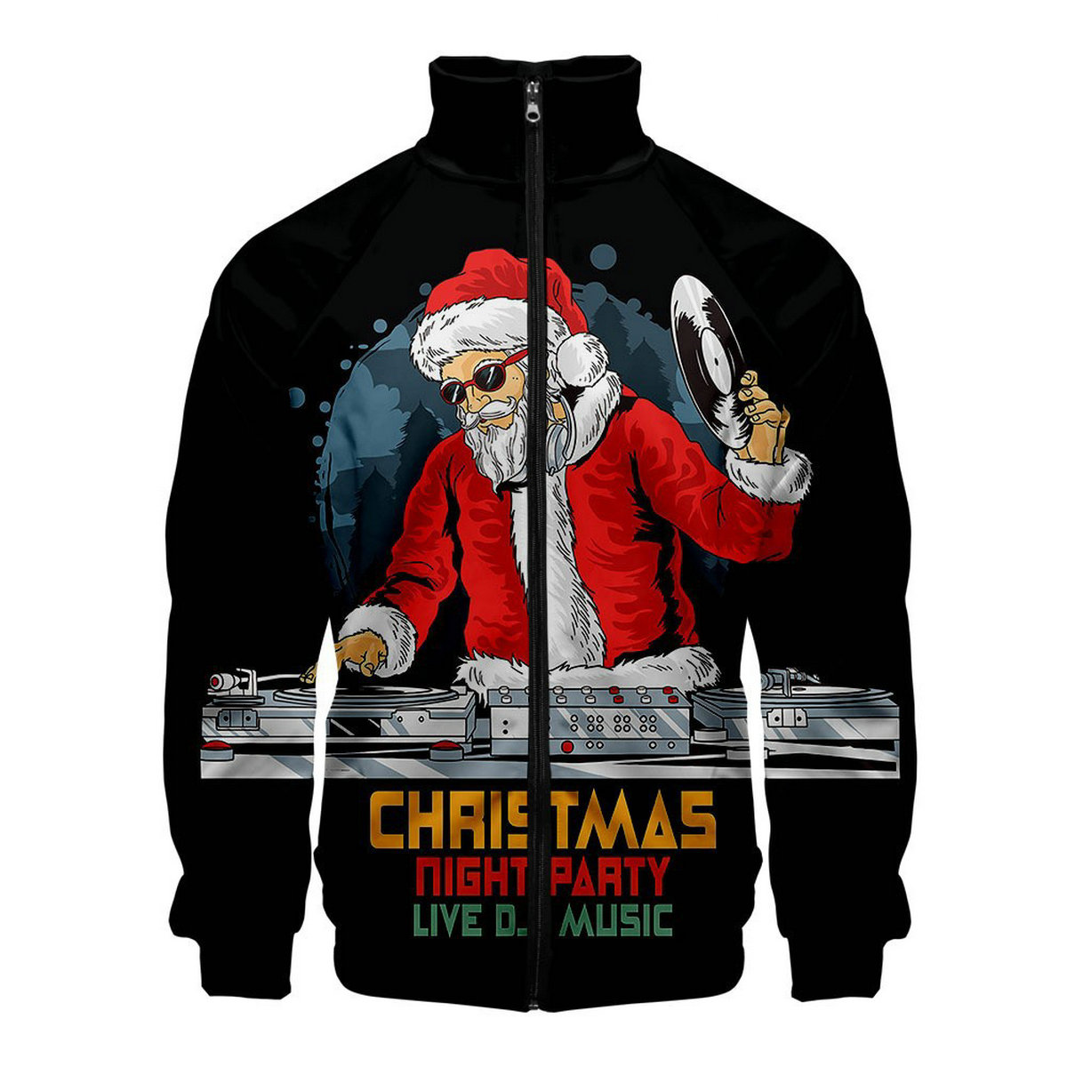 Mens Christmas Jacket Santa Claus Coat - MYanimec